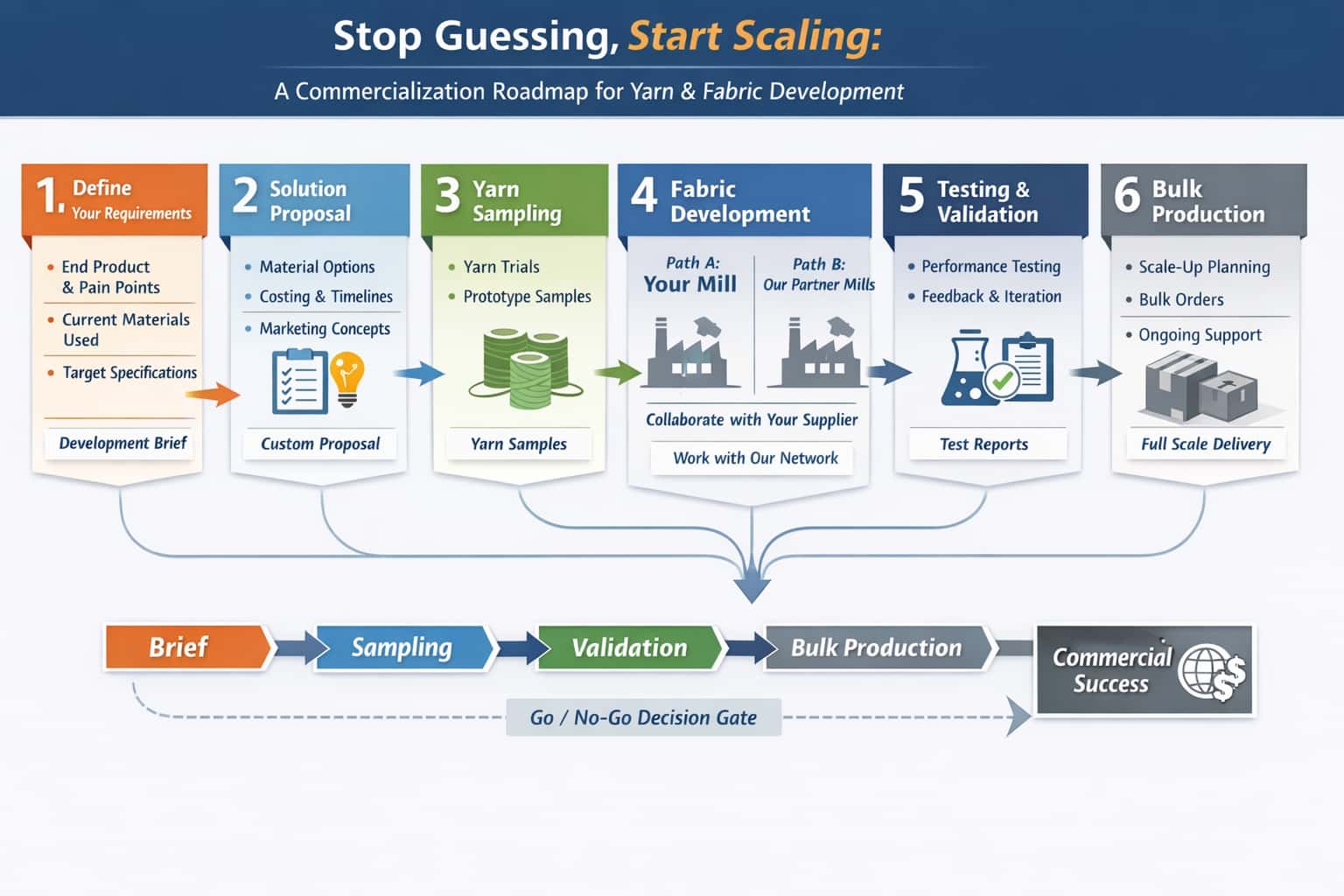 How to Start Your Project with Annie's Smartex: 6-Step Yarn & Fabric ...